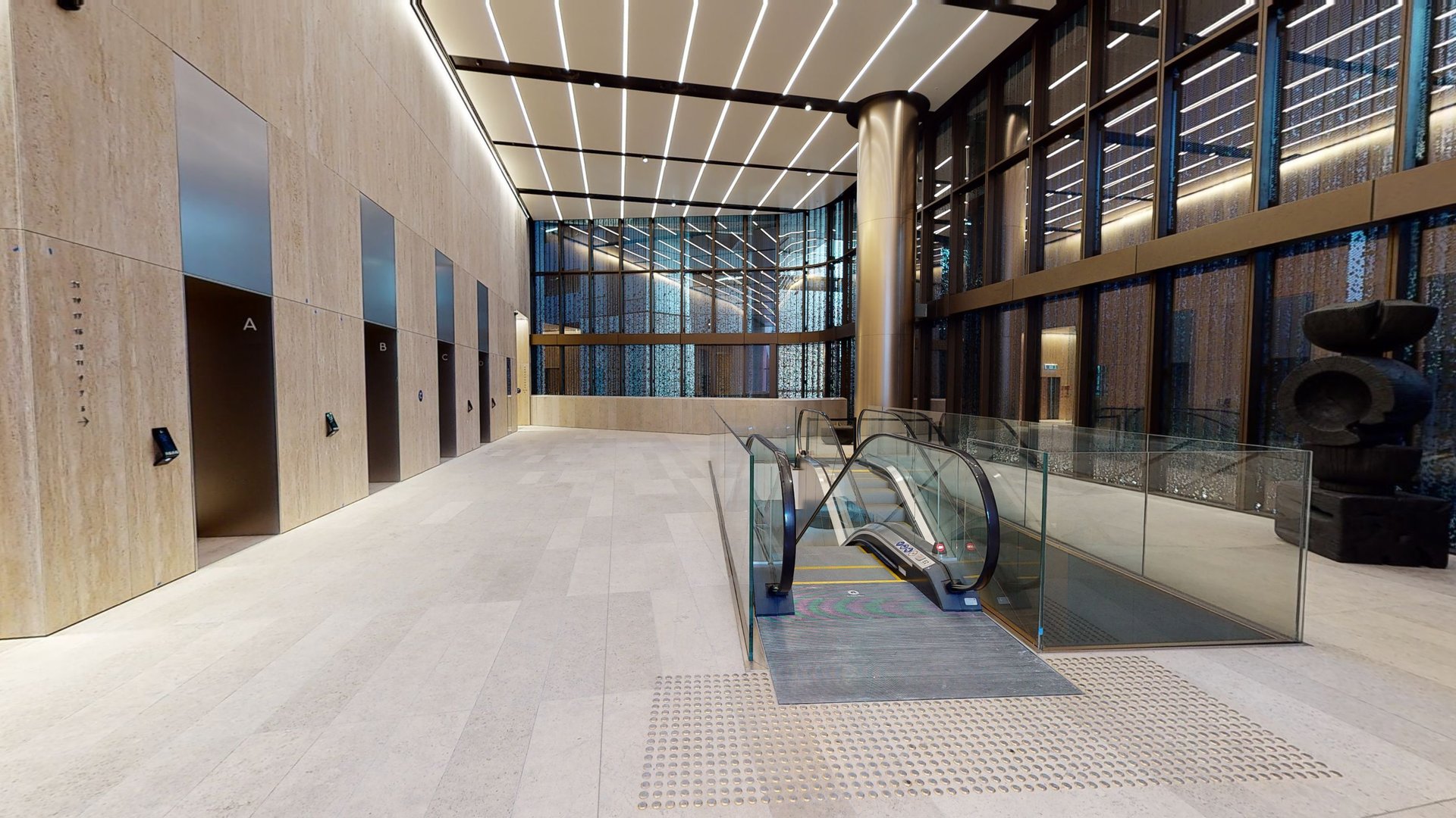 Upper Lobby - South Tower - 80 Collins Street, Melbourne - 3D Insights ...